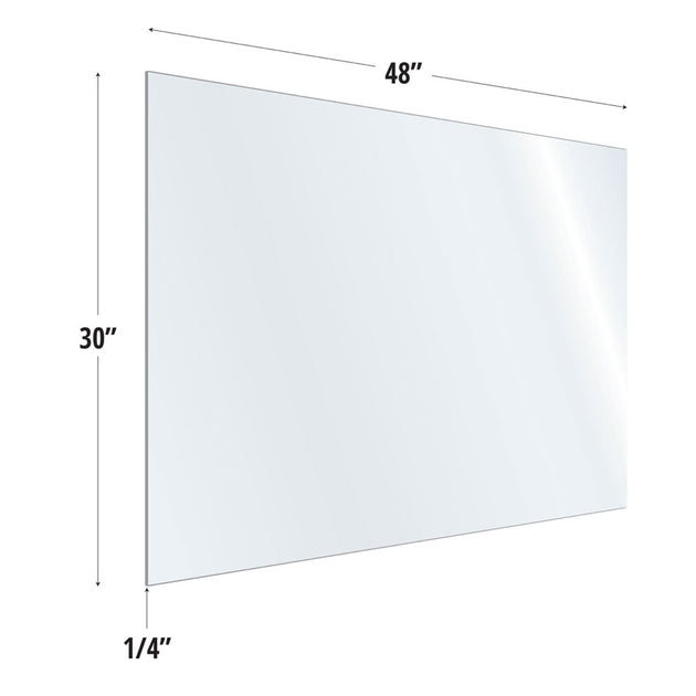 Acrylic Screens for Panels - 30" H