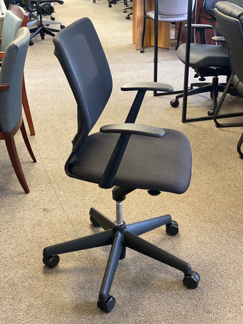 Keilhauer Simple Chair - Black on Black - Fully Featured - Pre-Owned